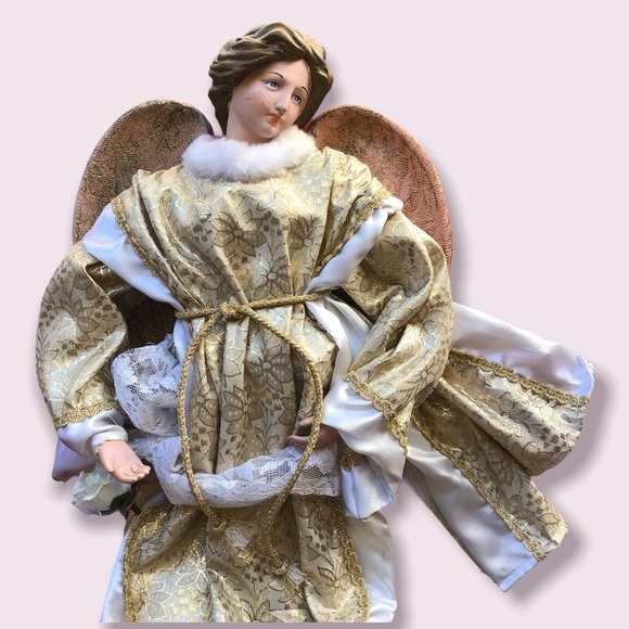 Vintage | Holiday | Large Angel Tree Topper | Poshmark